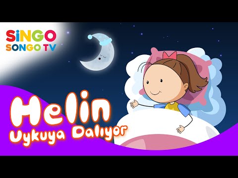 HELİN Uykuya Dalıyor 😴🛌 – SingoSongo TV I İsme Özel Çocuk Şarkıları 🎵