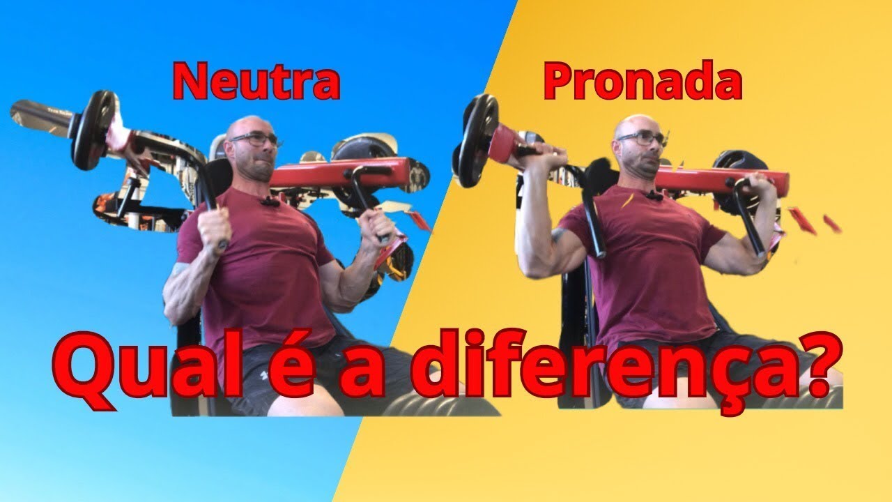 Qual é a diferença da pegada pronada e a pegada neutra no ...