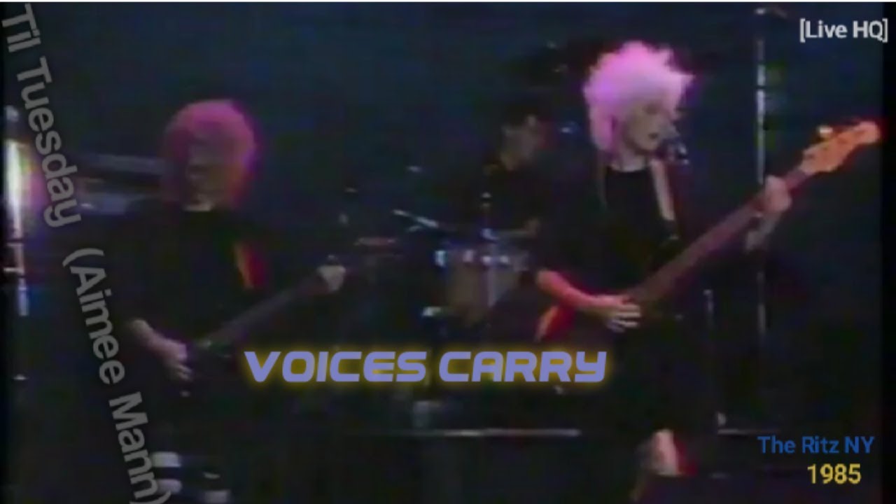 Til Tuesday (Aimee Mann) 🎶 Voices Carry HQ 80's hit on MTV - YouTube