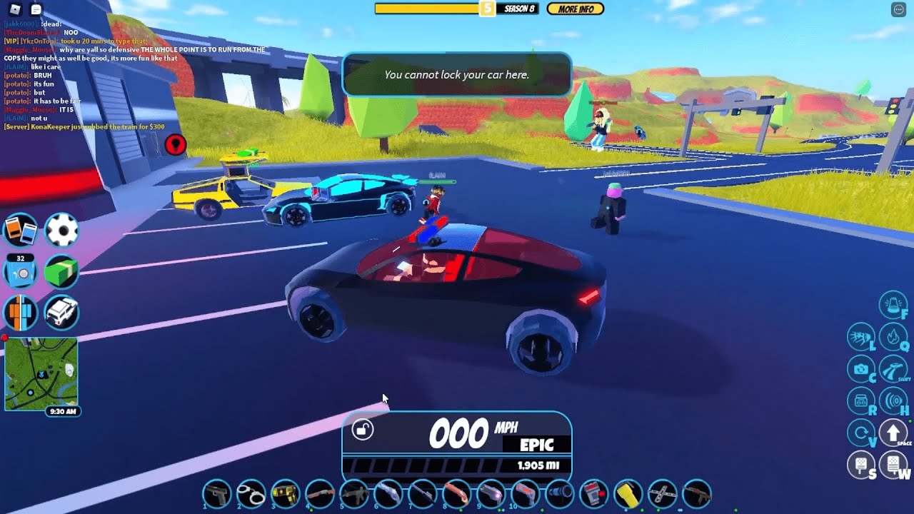 Exploiter Struggles To Arrest With Cheats | Roblox Jailbreak - YouTube
