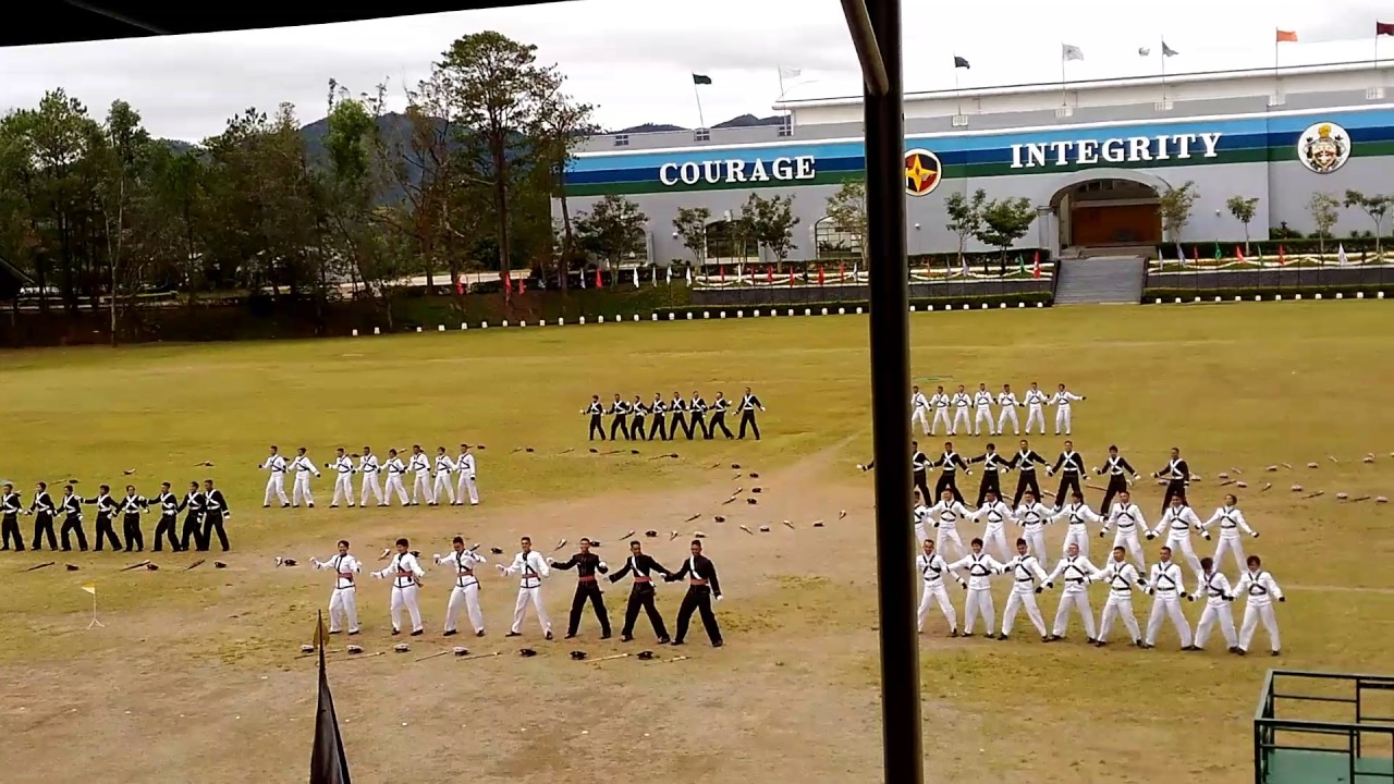 PMA silent drill 2/3: dance sequence - YouTube