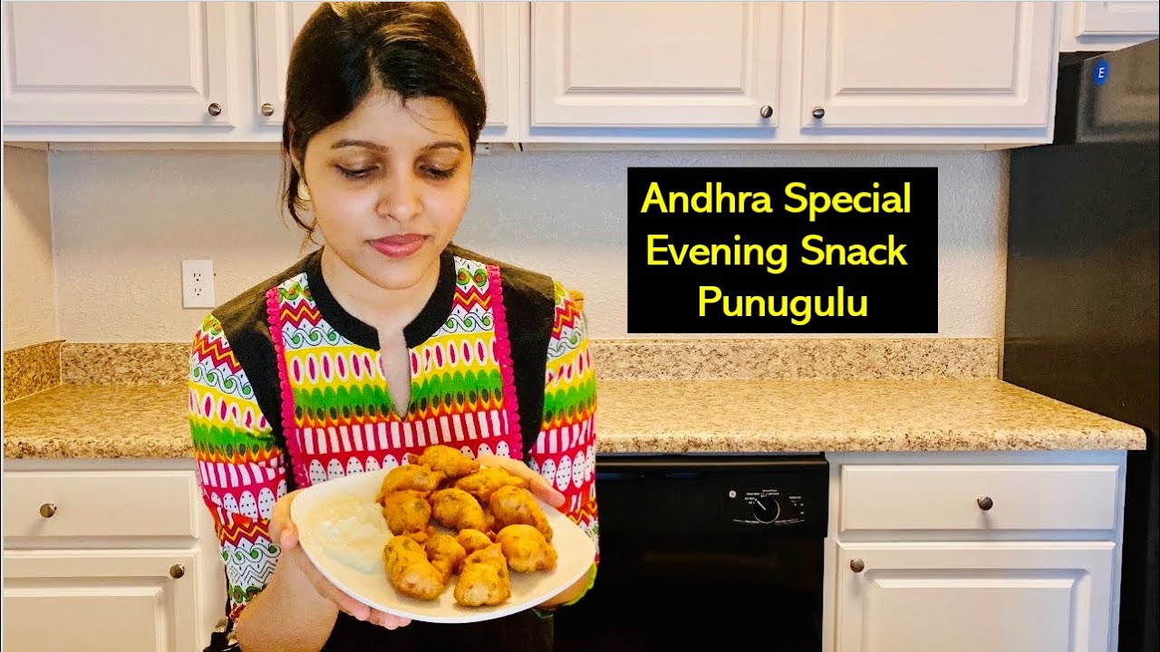 Andhra Special Snack Punugulu in Tamil | Crispy Punugulu with Coconut ...