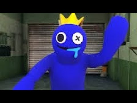 Escape do Azul Babão no Roblox(Rainbow Friends) - YouTube