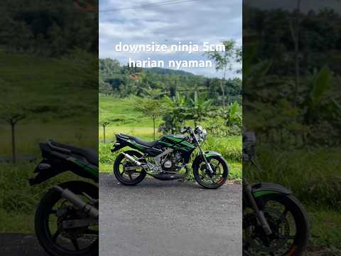 downsize 5cm harian nyaman #automobile #shock #racing #downsize #ninjar150 #ninjass #fyp #foryou
