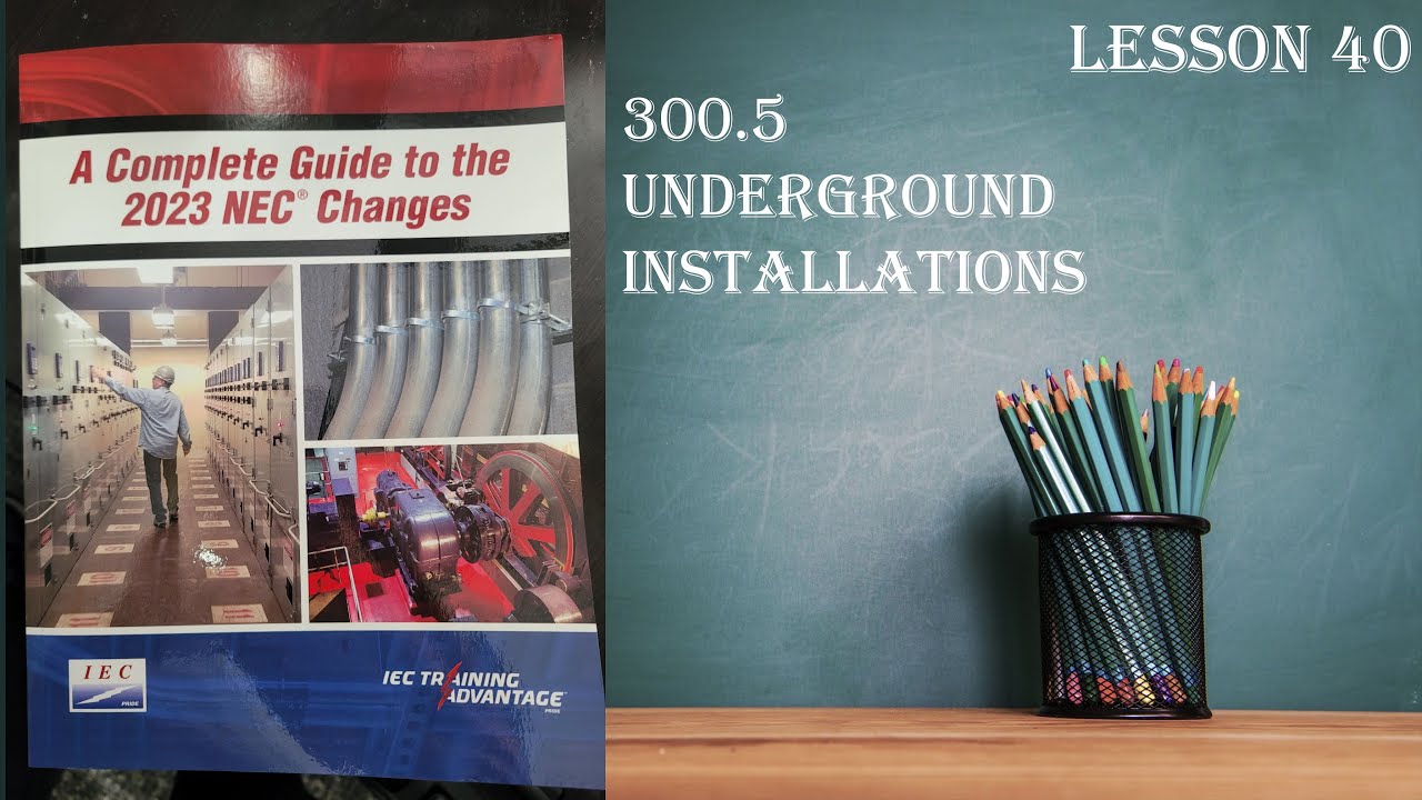2023 300.5 Underground Installations - YouTube