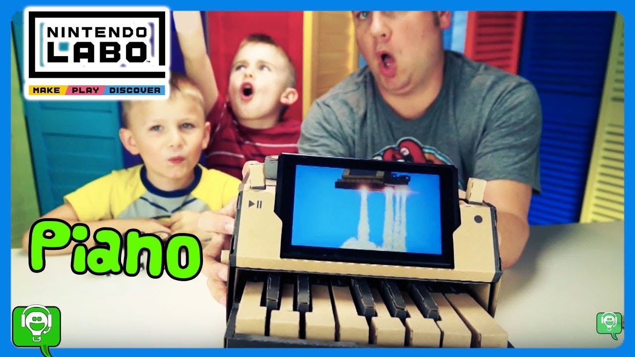 PIANO LABO Build with HobbyBear! Nintendo Switch Video by HobbyGaming ...