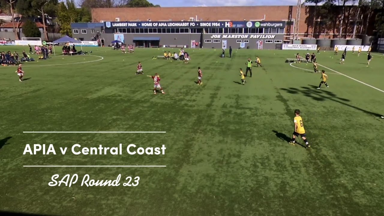 APIA SAP U9s - Round 23 - YouTube