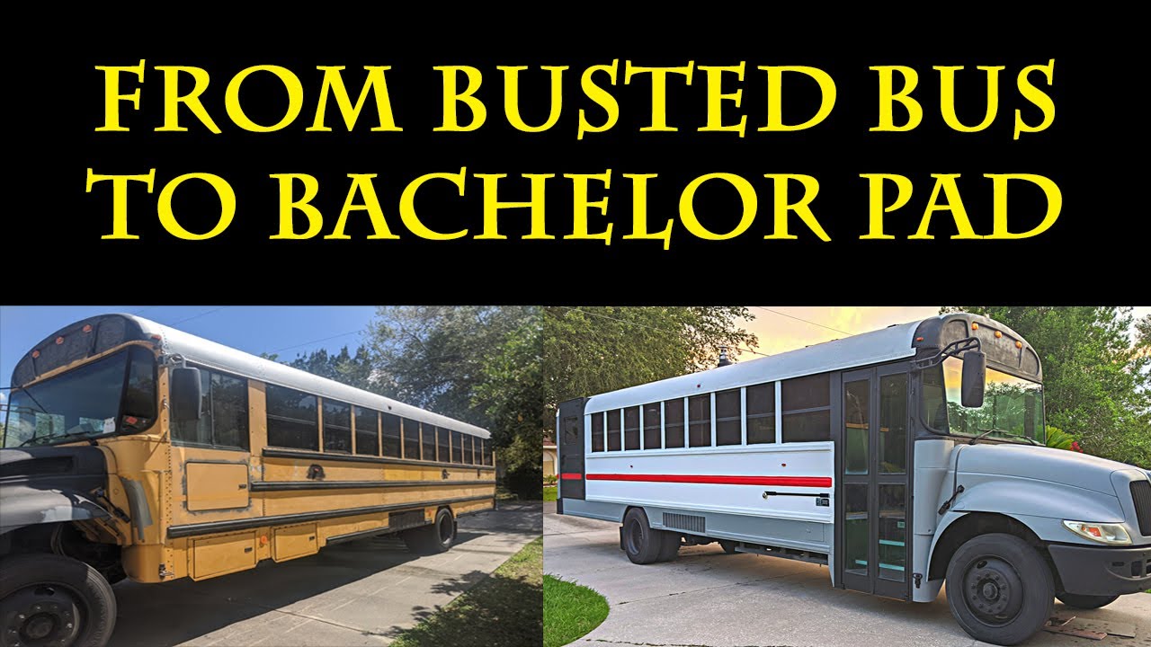 The bus is complete. A full tour of progress and final product. - YouTube