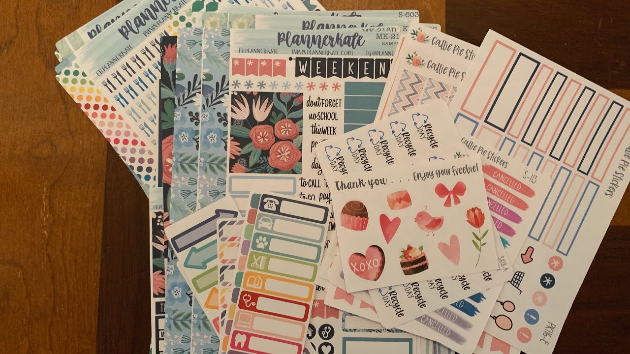 Sticker Haul - YouTube