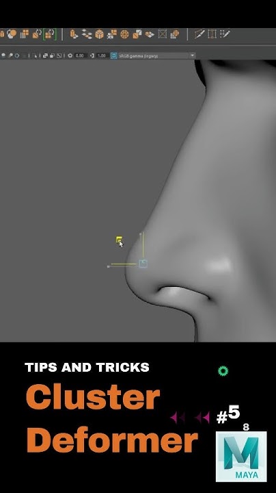 How to Use Cluster Deformer in Maya Like a Pro! #shorts #howto - YouTube