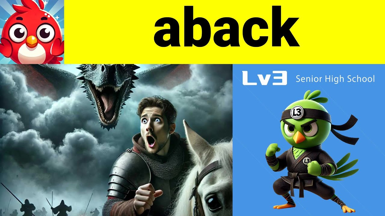 How to Pronounce Aback in American & British English - Meaning ...