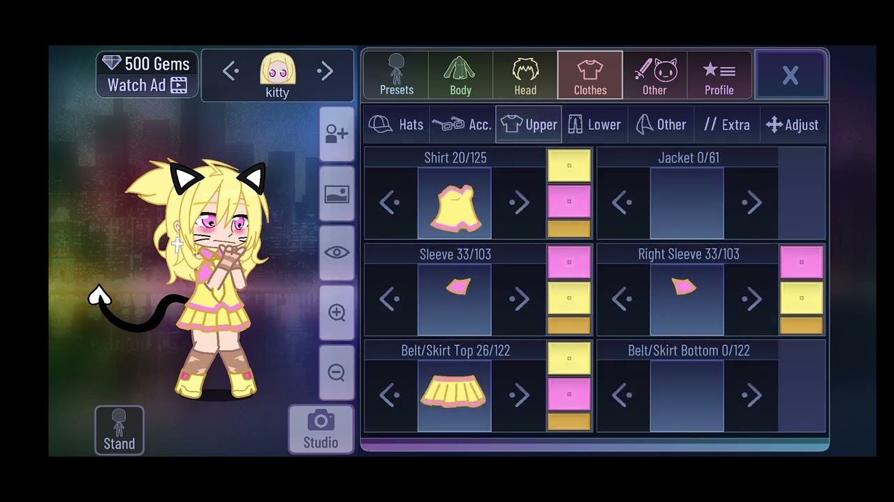 tutorial on how I make my kitty oc / kitty i her name - YouTube