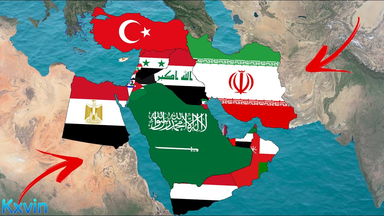Middle East - Geography & Countries | Fan Song by Kxvin - YouTube