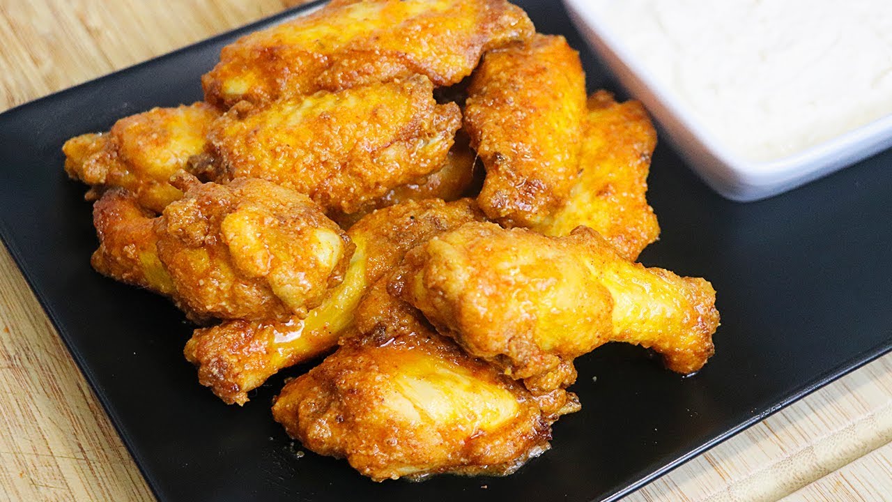 Alitas de pollo picantes | Buffalo wings - YouTube