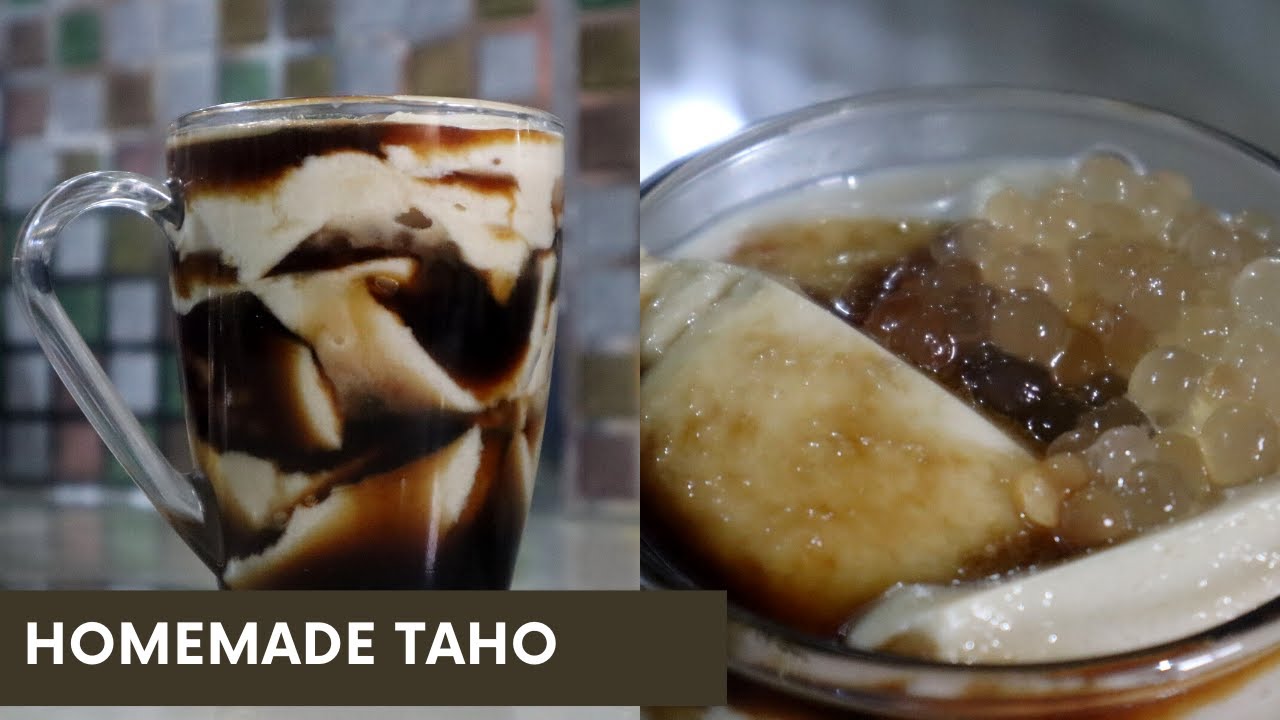 HOW TO MAKE HOMEMADE TAHO (EASY RECIPE)| mika louise - YouTube