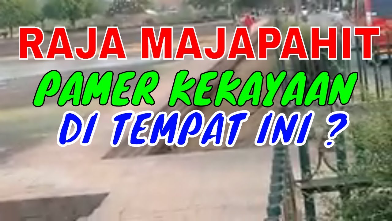 Bangunan Peninggalan Majapahit | Sejarah Dan Fungsi Kolam Segaran - YouTube