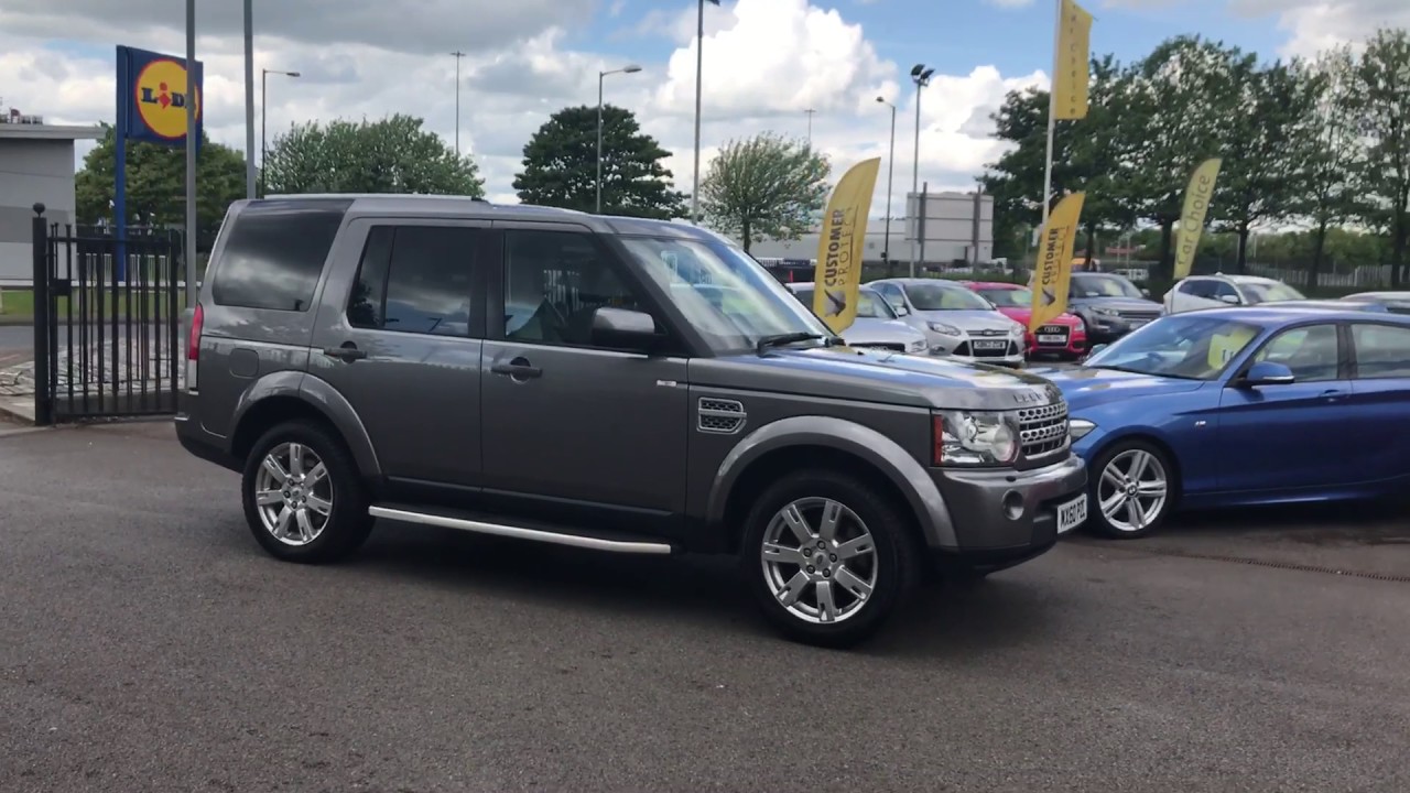 Stornoway Grey Land Rover DISCOVERY 4 3.0 SD V6 GS 4x4 5dr - YouTube