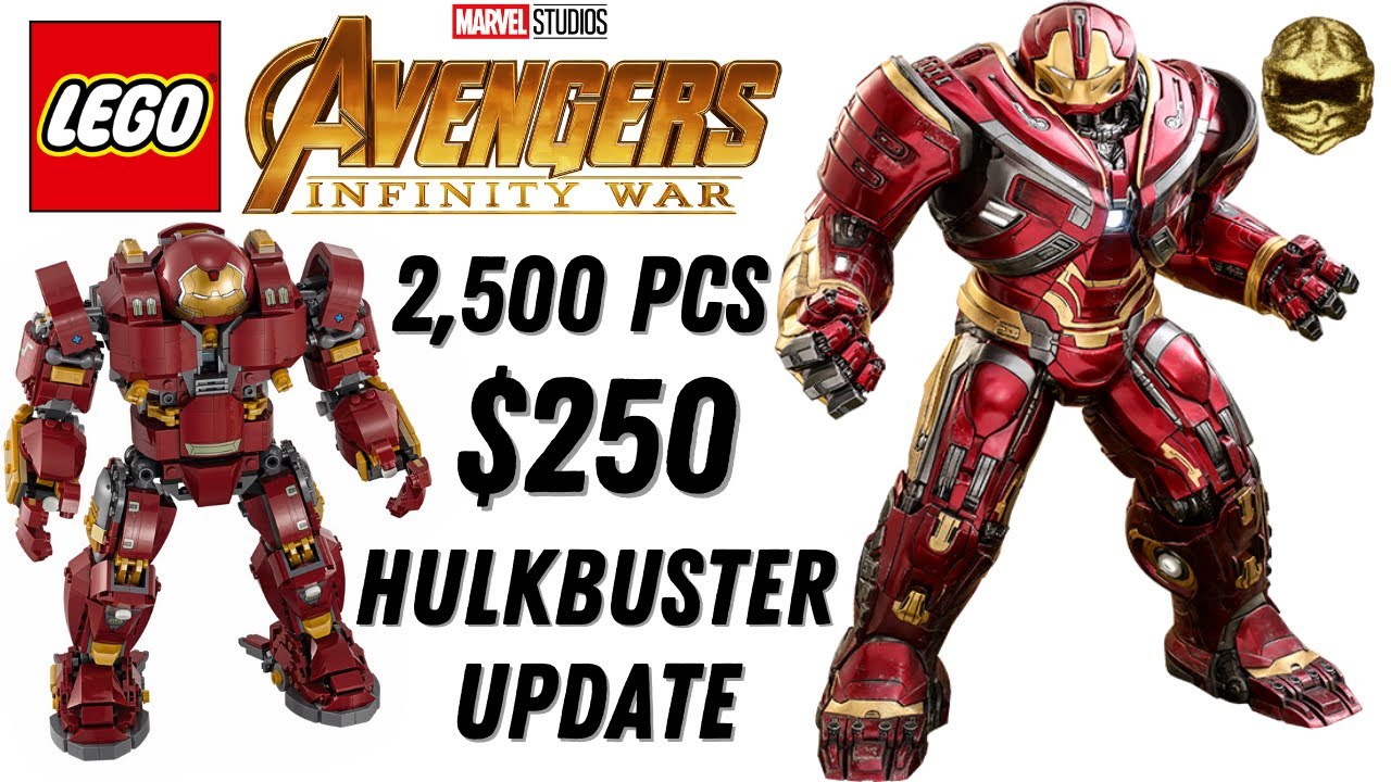 A $250 LEGO Hulkbuster?? 2022 Marvel Avengers: Infinity War D2C Update ...