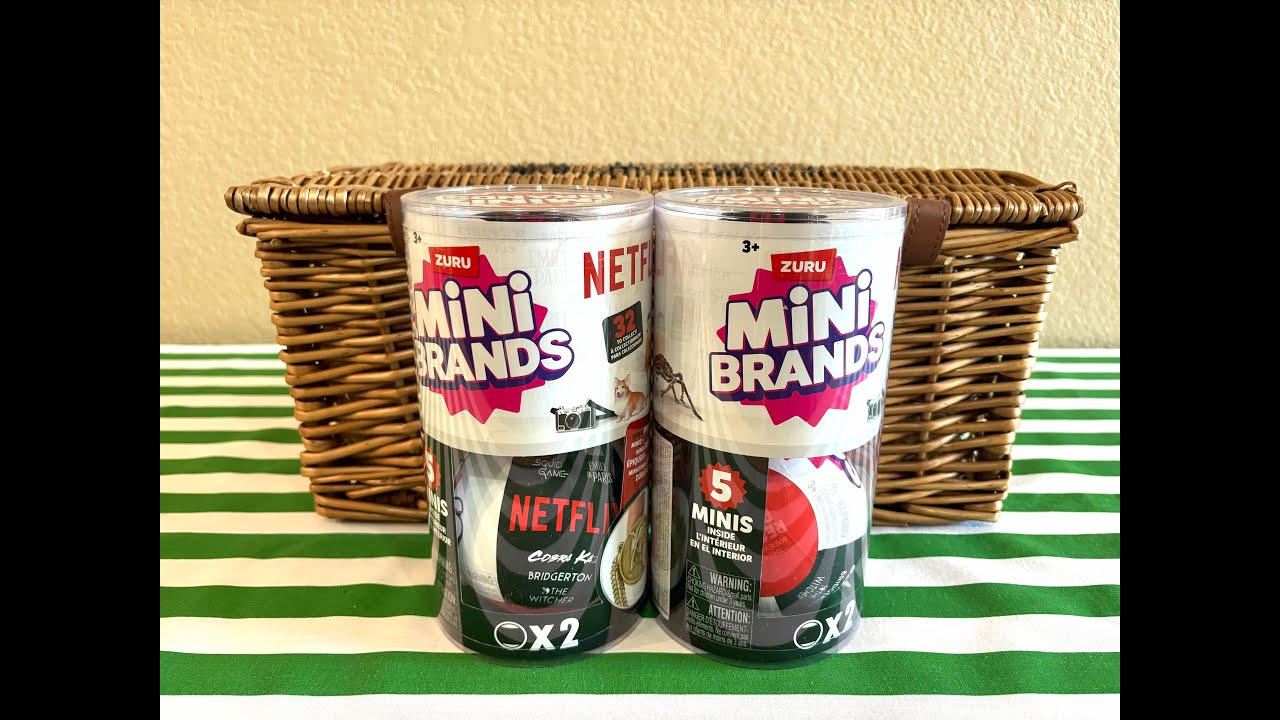 Unboxing Mini Brands Netflix Series 1!! - YouTube