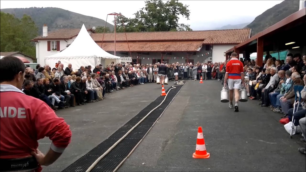 Herri Kirolak / Basque popular sports / force basque - YouTube