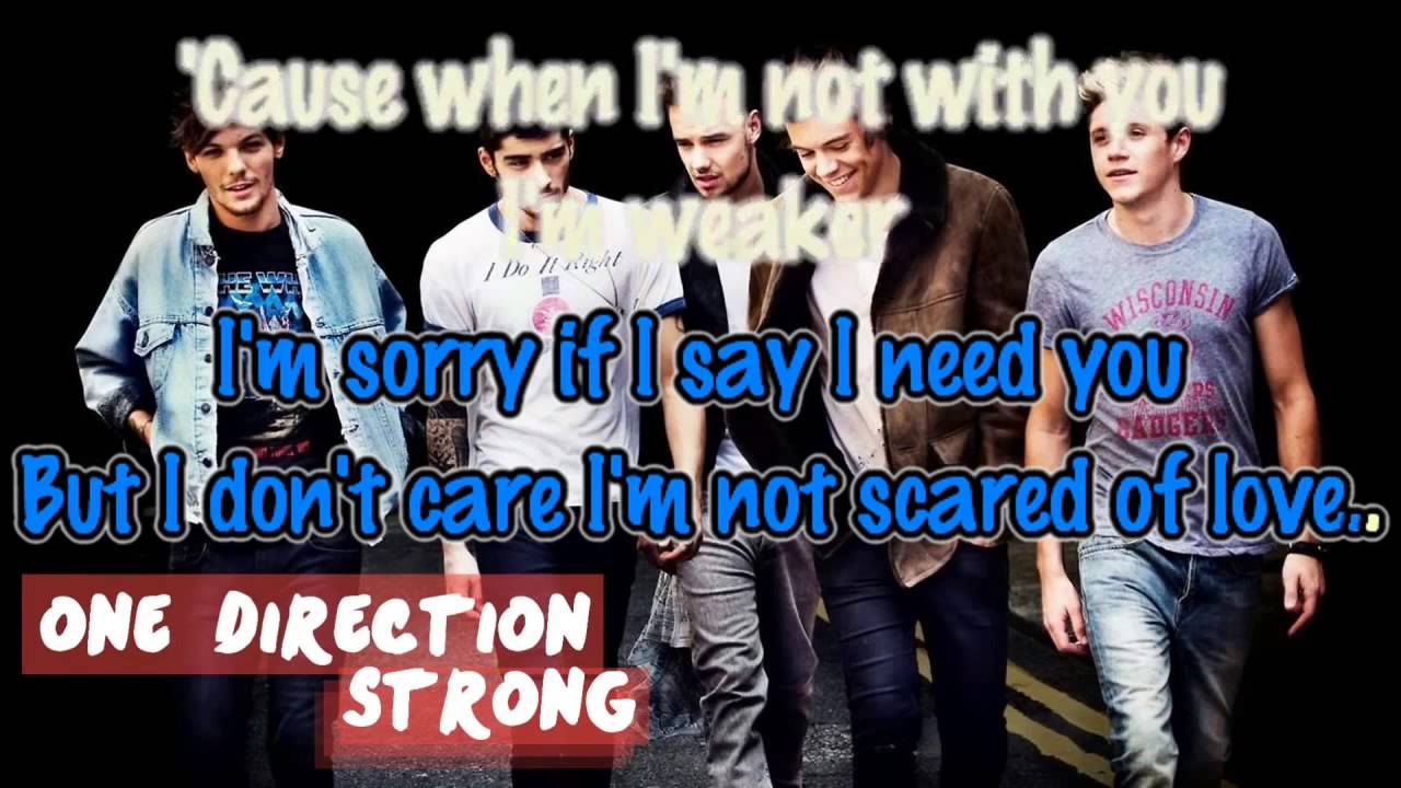 One Direction (Strong) Karaoke Instrumental - YouTube