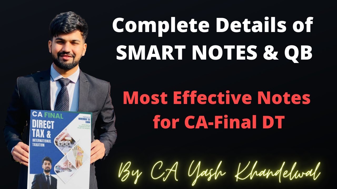 Complete Details of Smart Notes & Question Bank| Most Effective book ...
