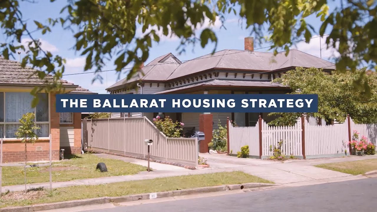 City of Ballarat Draft Housing Strategy 2023 - 2041 - YouTube