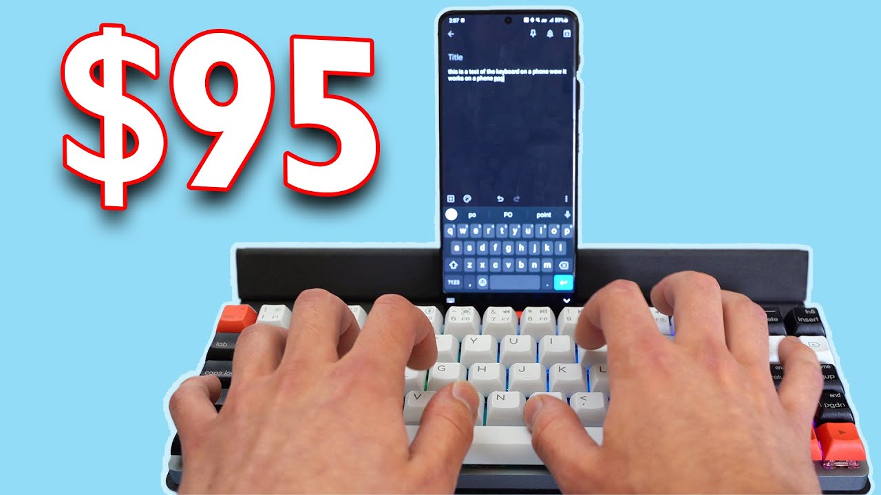 The keyboard made for your phone. - YouTube