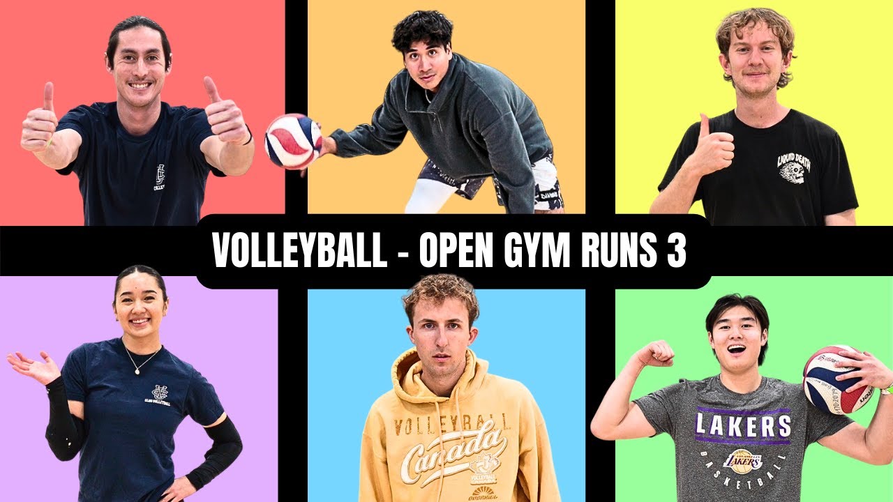 THE MACHINE! - VOLLEYBALL OPEN GYM RUNS 3 - YouTube