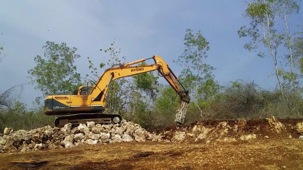 Hyundai R220LC-9SH #hyundai #R220-9SH - YouTube