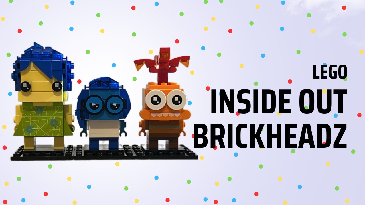 Lego Inside Out Brickheadz Review - YouTube