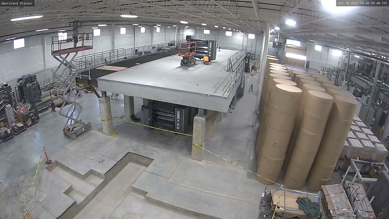 Goss Sunday 2000 48-Page Press Installation - YouTube