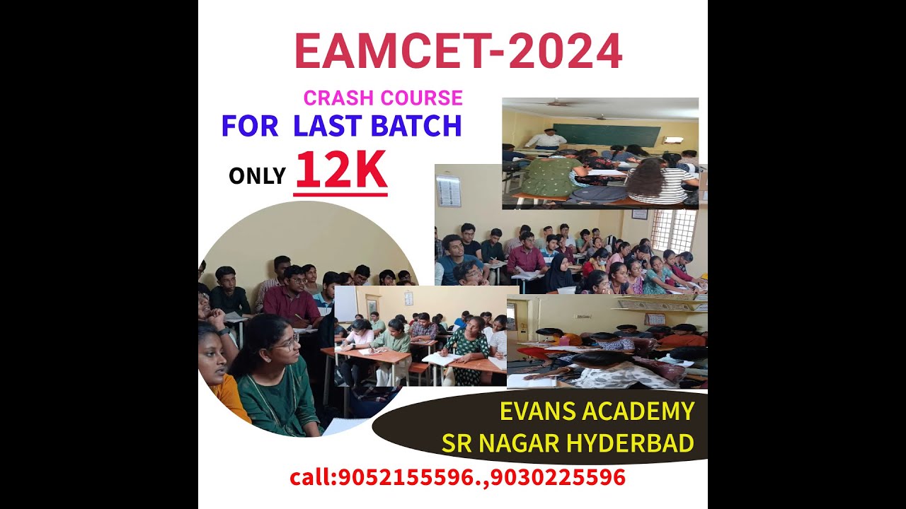 Eamcet bipc crash course students -2024 - YouTube