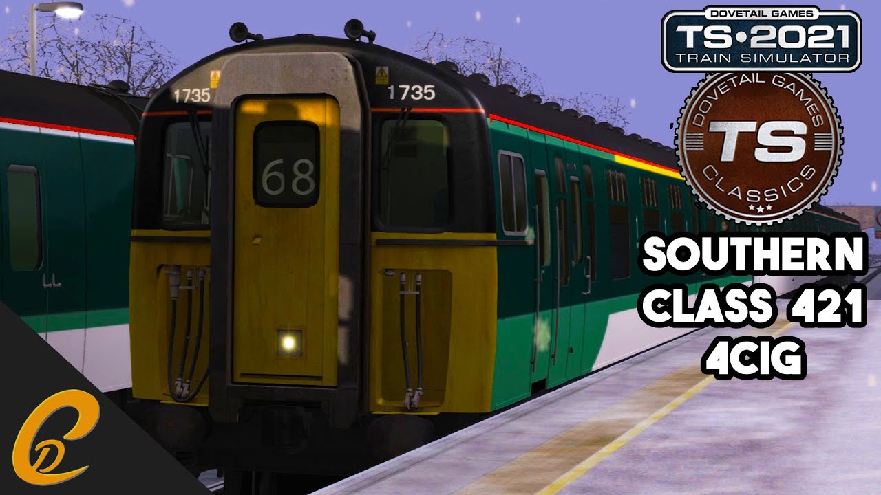Train Simulator 2021 - Southern Class 421 ‘4CIG’ EMU - Gatwick to ...