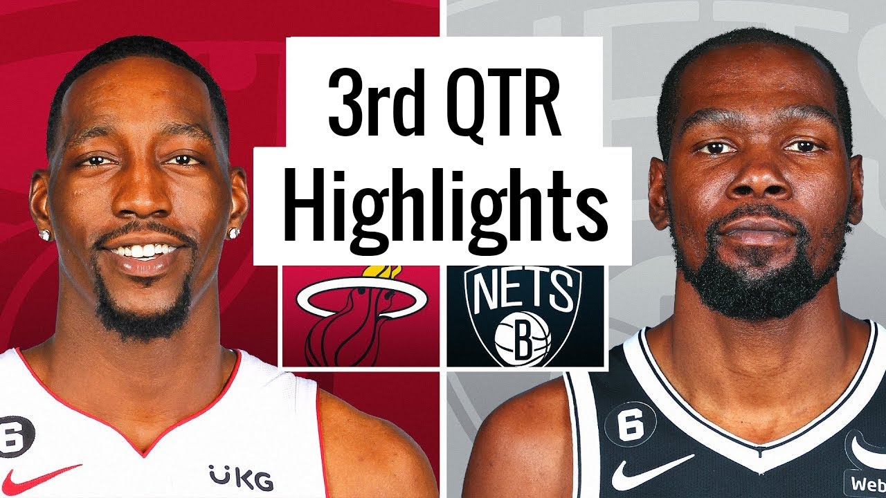 Miami Heat vs Brooklyn Nets Full Highlights 3rd QTR |Jan 8| NBA Regular ...