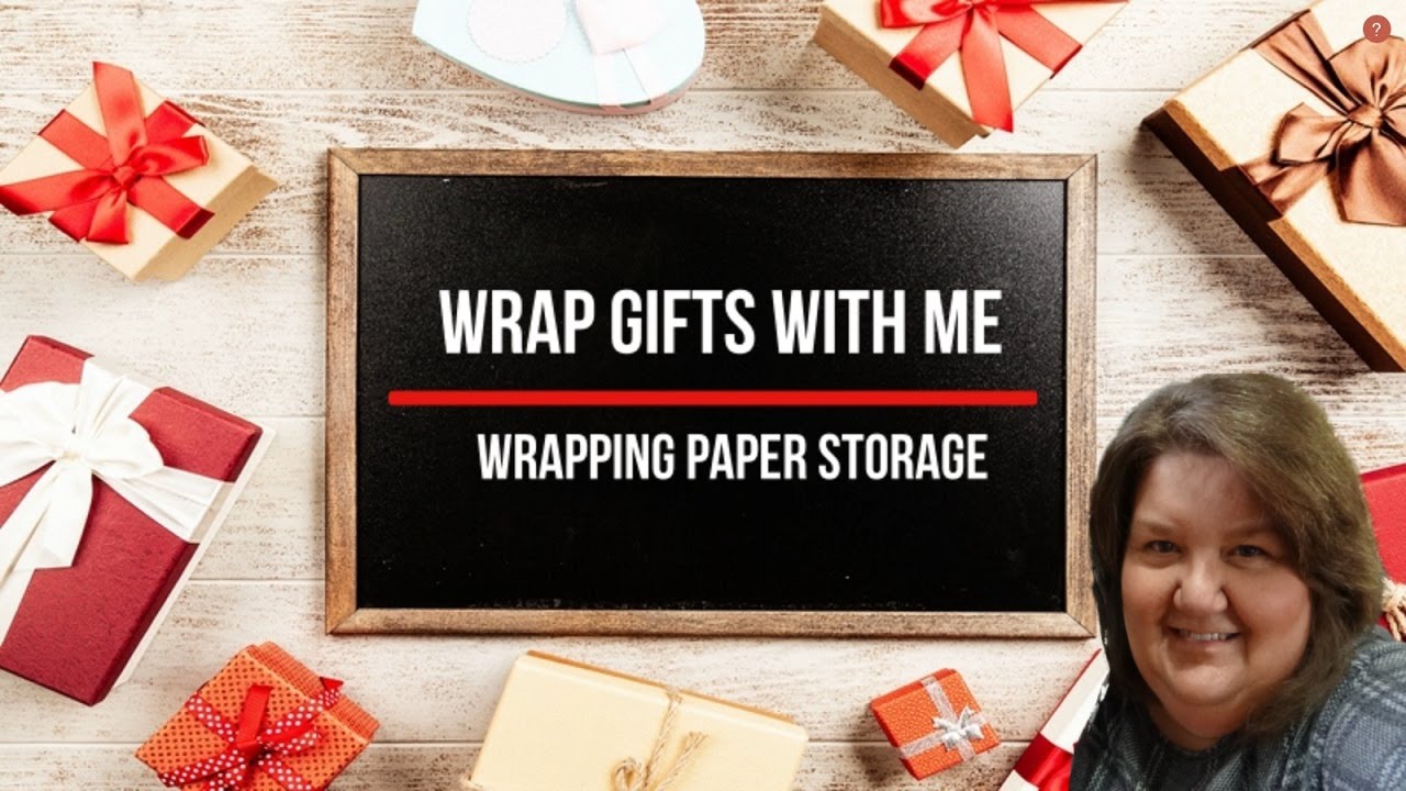 Wrap Gifts With Me / Wrapping Paper Storage / Wrapping Christmas ...