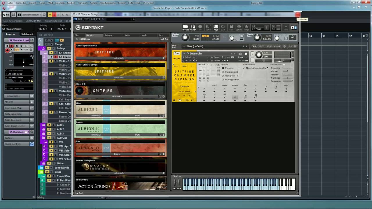 Spitfire Chamber Strings Review Part 1 - YouTube