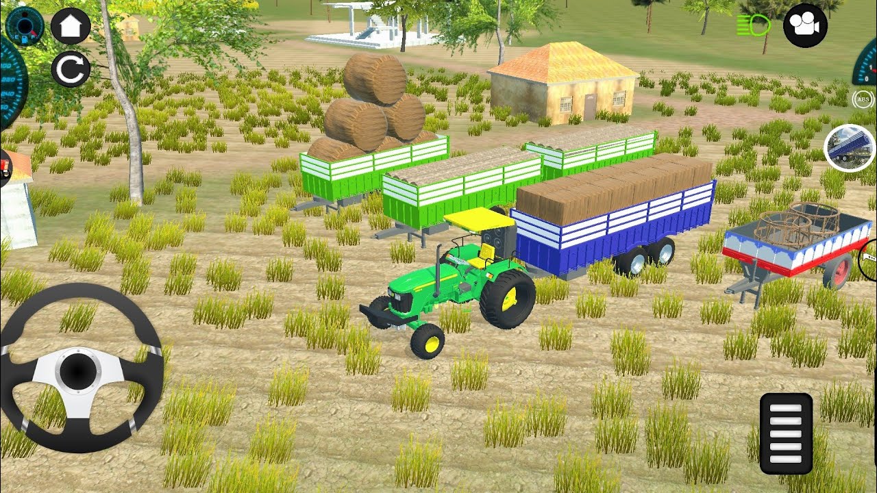 Tractor Framing Driver: Village Simulator 2025 - Forage plow Farm ...