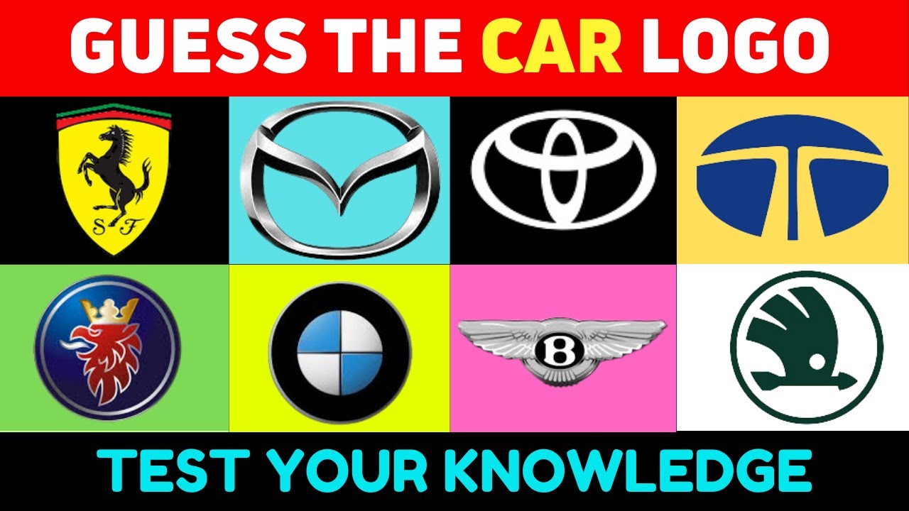 Guess the Car Brand Logo Name| Quiz Game Challenge - YouTube