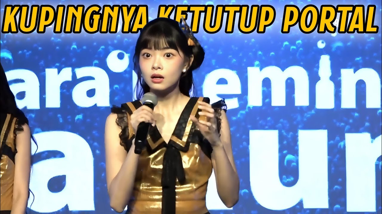 Fiony JKT48 Kupingnya Ketutup Portal wkwkwk #jkt48 #fionyjkt48 - YouTube
