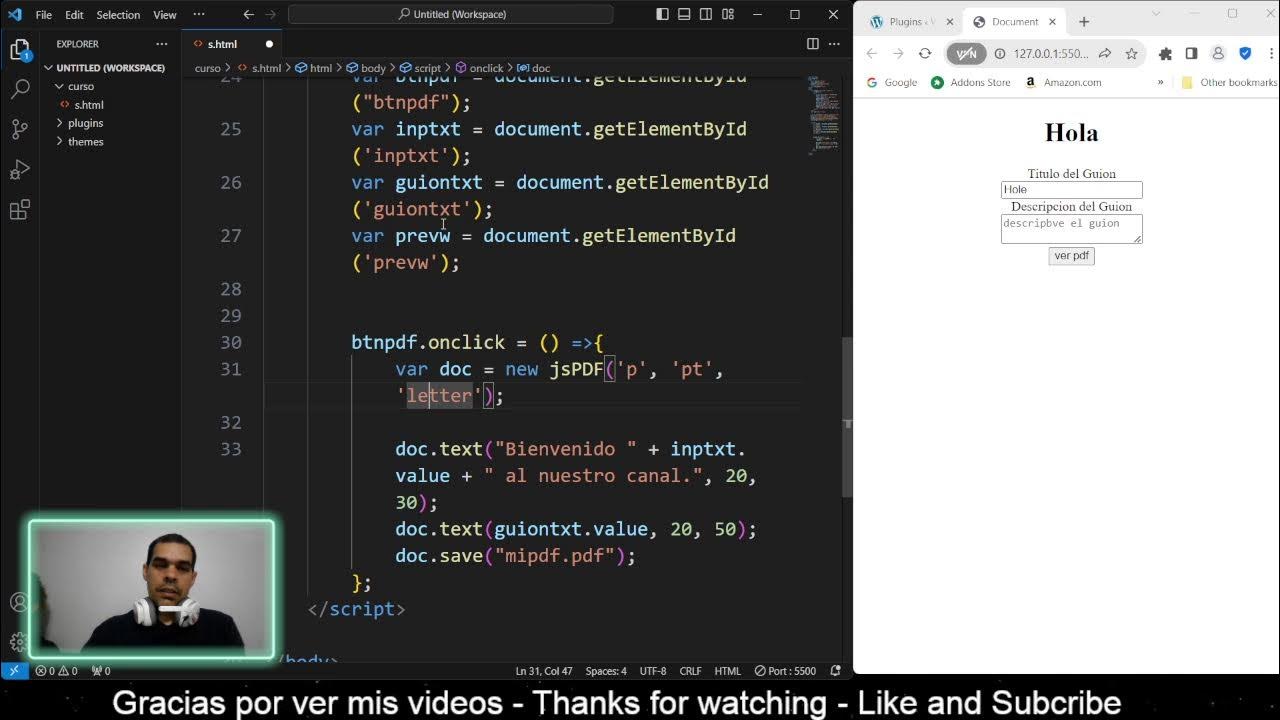 Sobre Jspdf Para Exportar Desde Web Youtube
