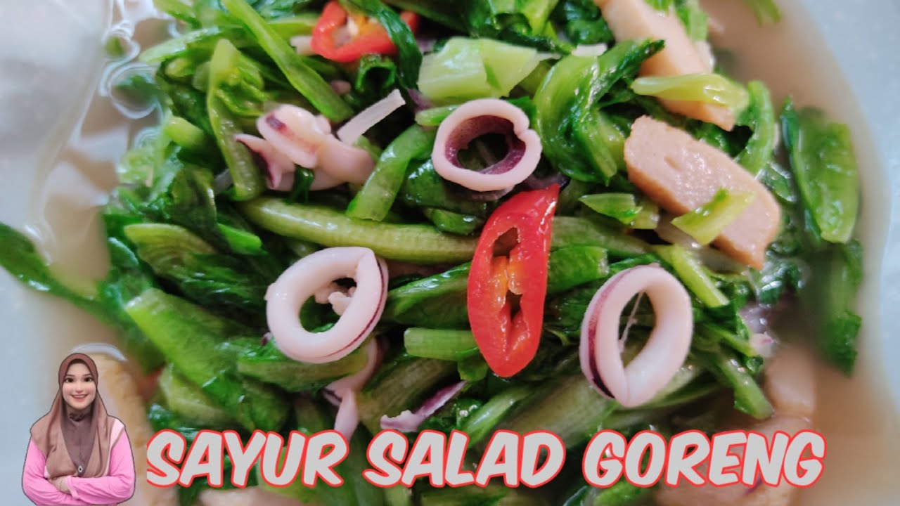 Sayur Salad Goreng - YouTube