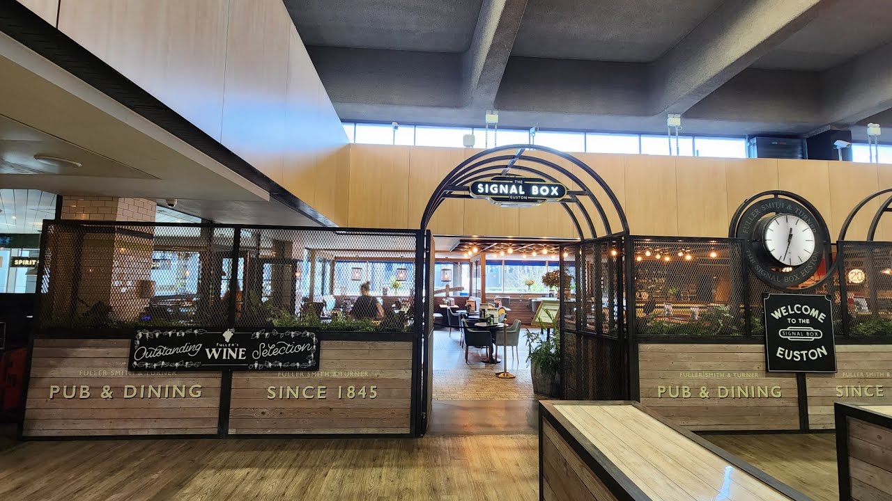 The Signal Box Fuller Smith & Turner Pub and Dining since 1845 Euston ...