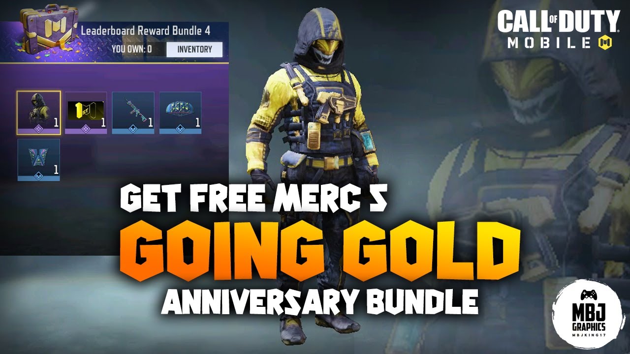 COD MOBILE MERC 5 GOING GOLD CHARACTER FOR FREE | HOW TO GET MERC 5 ...