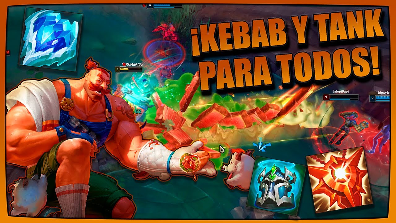 👨🏻‍🦲¡BRAUM es el REY DEL KEBAB!👨🏻‍🦲¡La MEJOR y NUEVA SKIN con uno de ...