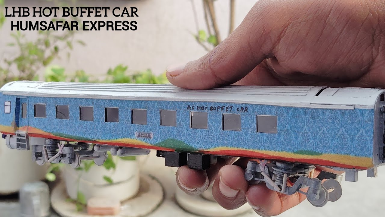 LHB || HOT BUFFET CAR || MODEL || HUMSAFAR EXPRESS - YouTube