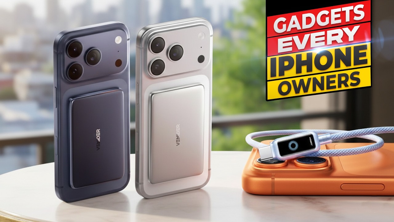 10 NEW Gadgets Every iPhone Owner Needs Right Now - YouTube