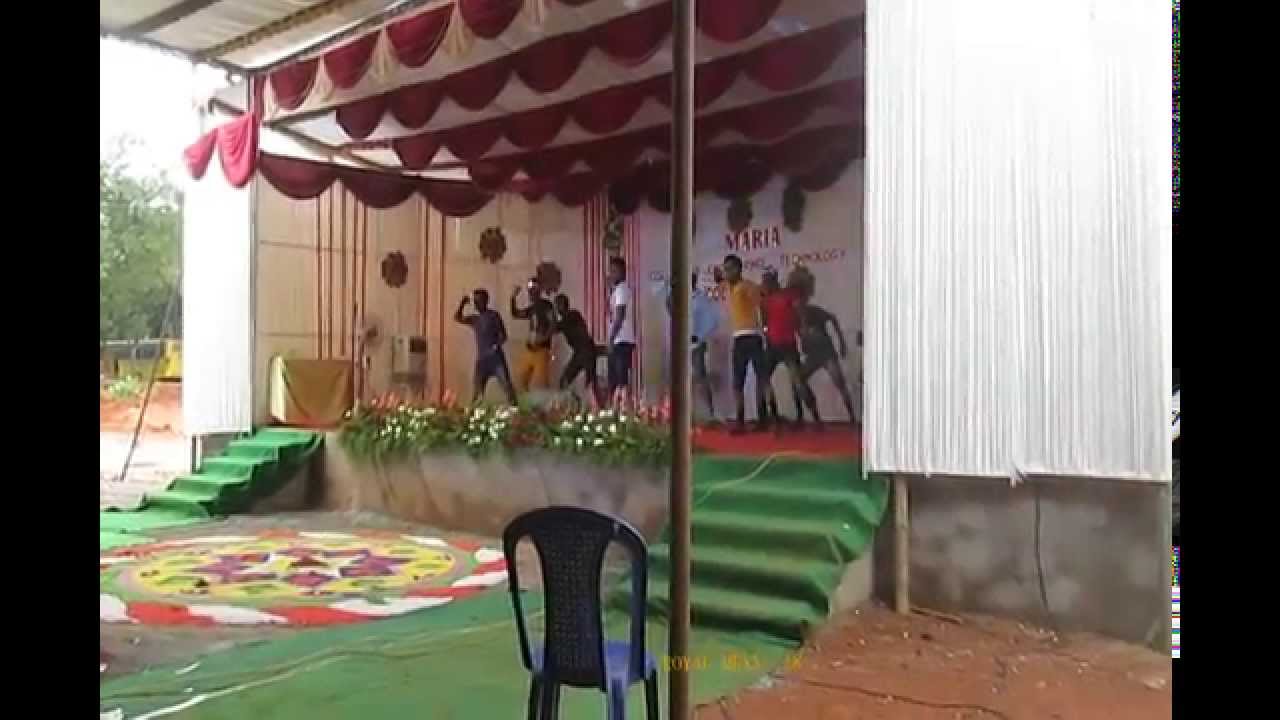 Funny dance by Mechanical Dept.of Maria College of Engineering and ...