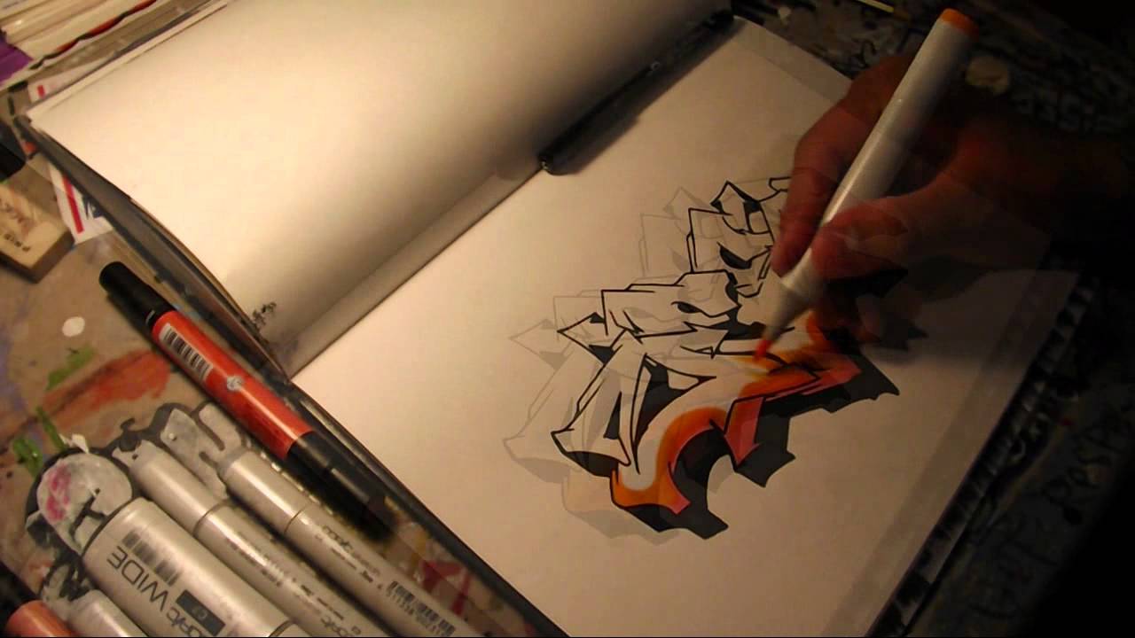Graffiti Speed Art - YouTube