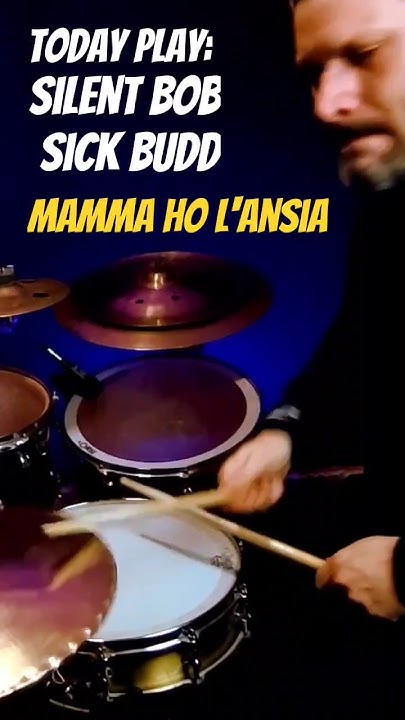 Drum play on: Silent Bob, Sick Budd: Mamma ho l'ansia. #shorts #rap #music - YouTube